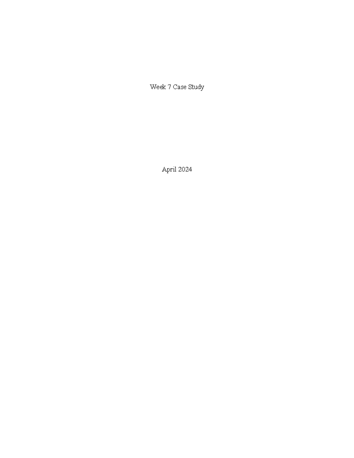 Week 7 Case Study - Week 7 Case Study April 2024 Thyroid-What is it ...