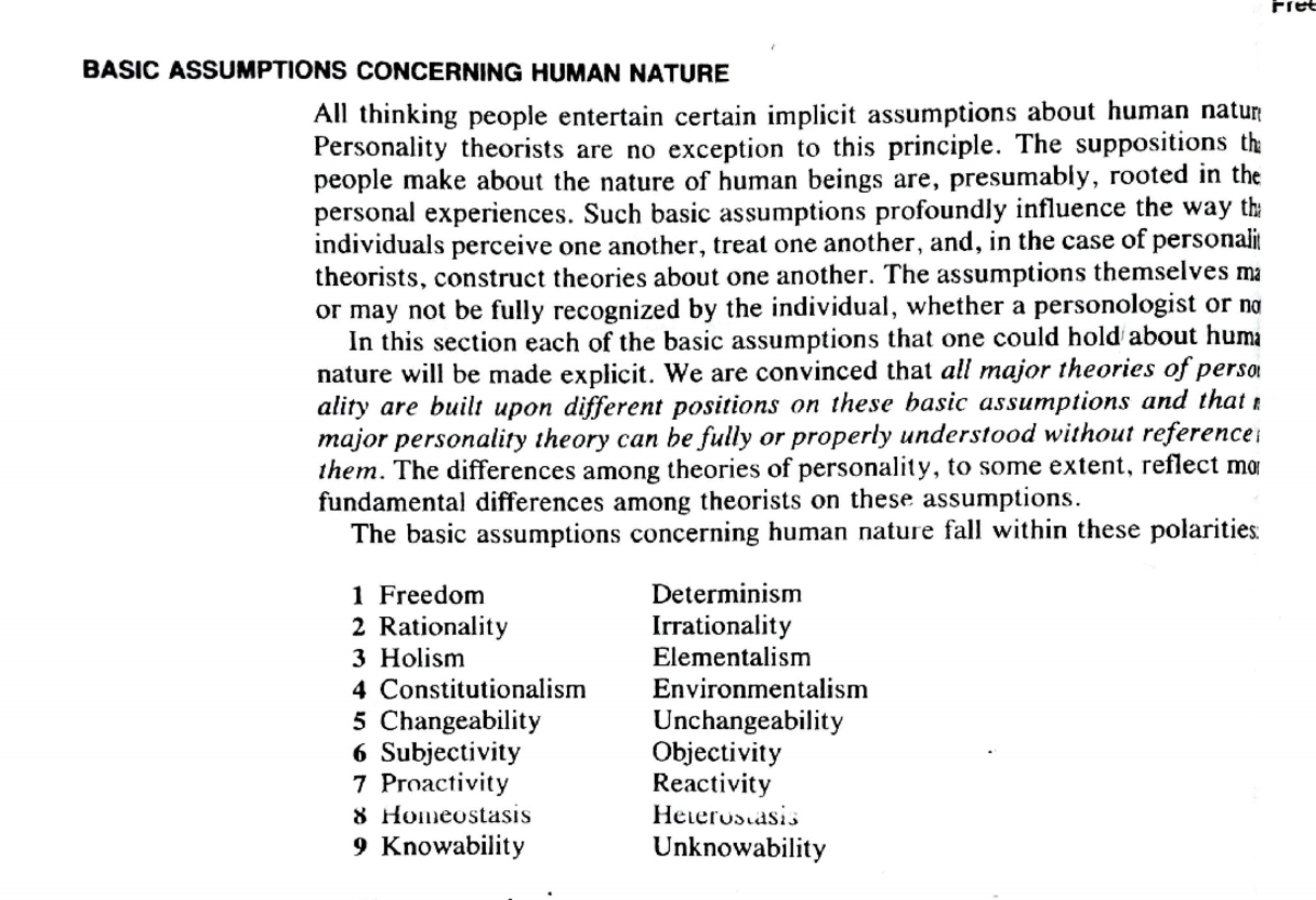 Basic assumptions - Notes - Masters in Commerce - Studocu