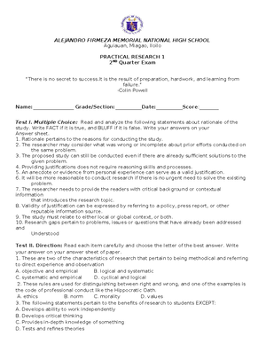 Activity 1 Affirmation ED2 - Republic of the Philippines ILOILO SCIENCE AND TECHNOLOGY ...