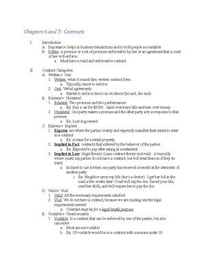 MGT 340 Chapter One Outline - Chapter 1: Legal Foundations I ...