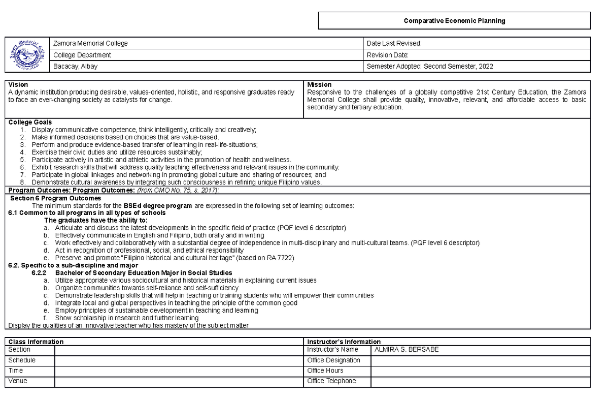 comparative-economic-planning-syllabus-comparative-economic-planning