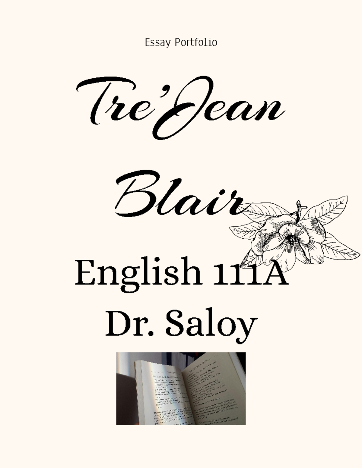 Copy of US - Example of how to write midterm portfolio - Essay ...