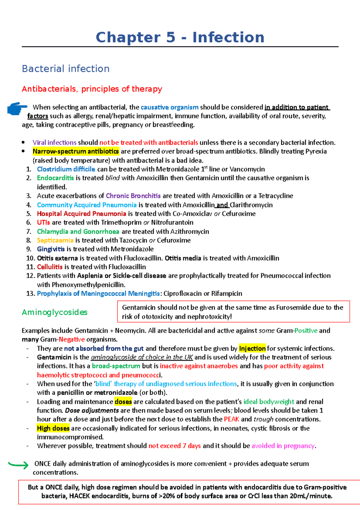 Chapter 5 - Infections - na this is great - Chapter 5 - Infection ...