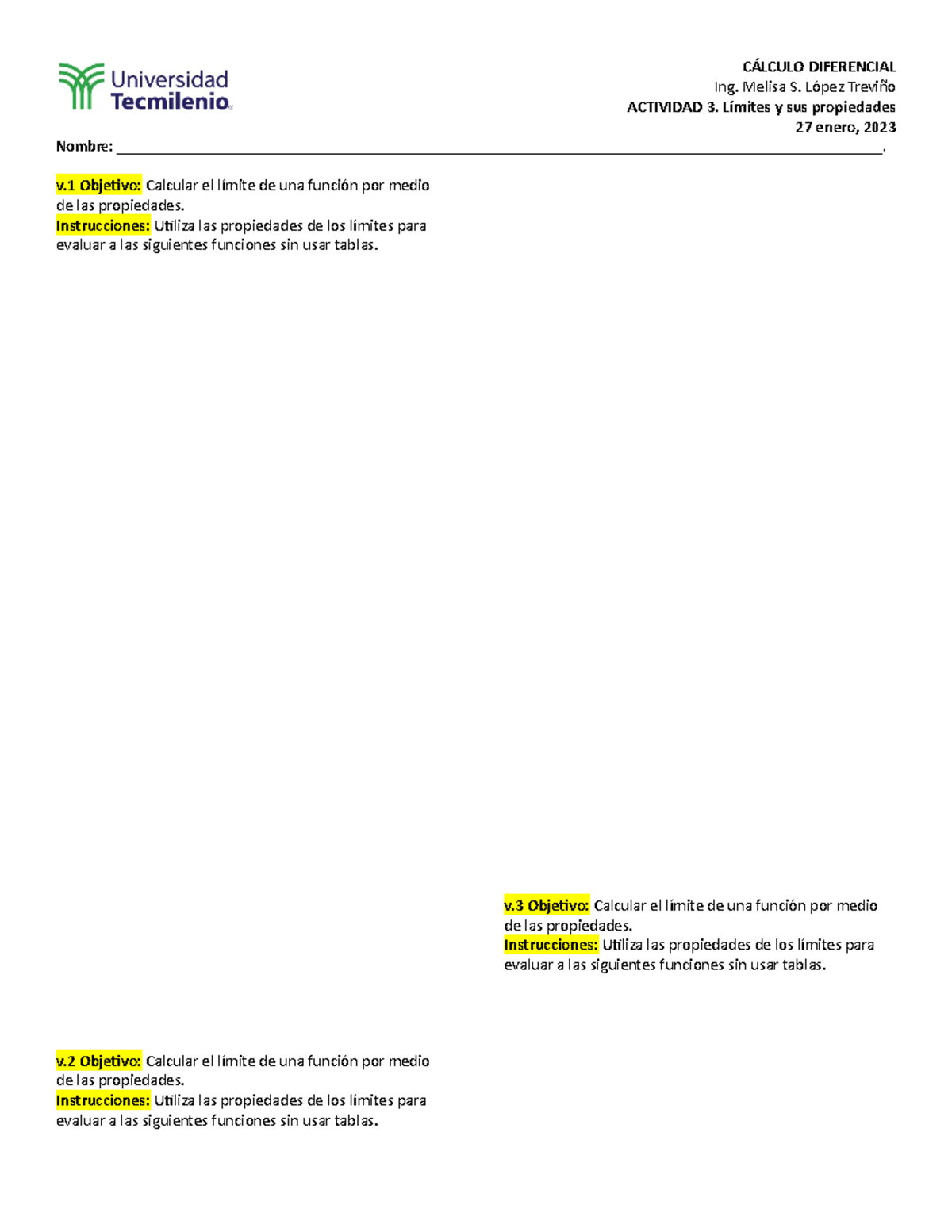 Actividad+3+l%C3%ADmites+y+sus+propiedades - Ing. Melisa S. López ...