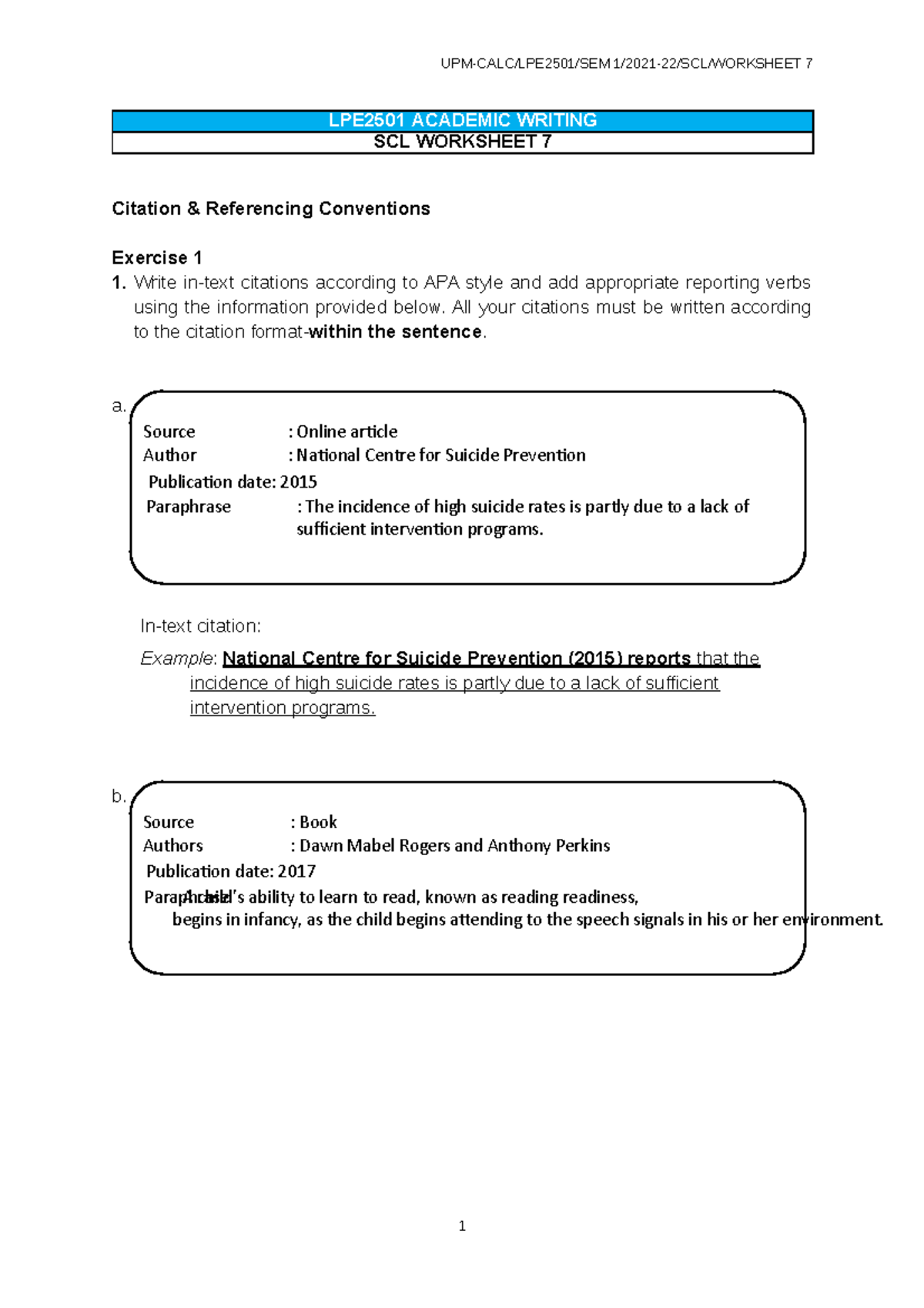 SCL Worksheet 7 ASSIGMENT - UPM-CALC/LPE2501/SEM 1/2021-22/SCL ...