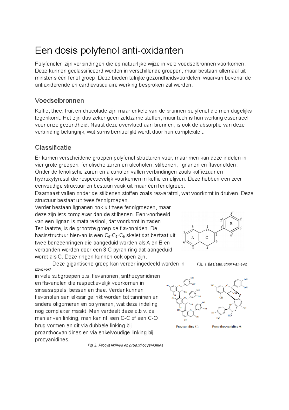 Een dosis polyfenol anti-oxidanten - Een dosis polyfenol anti-oxidanten ...