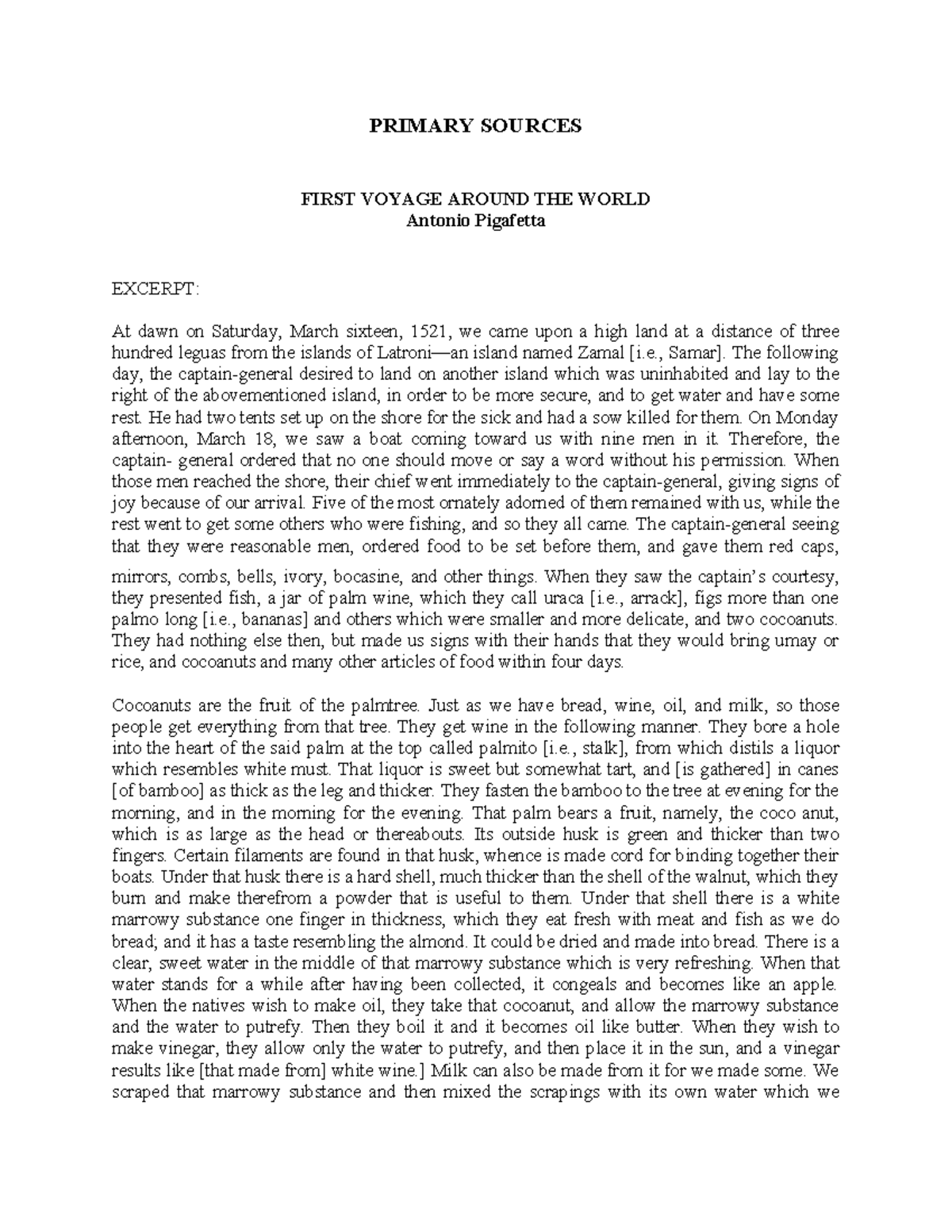 Primary- Sources - Summary Readings in Philippine History - PRIMARY ...