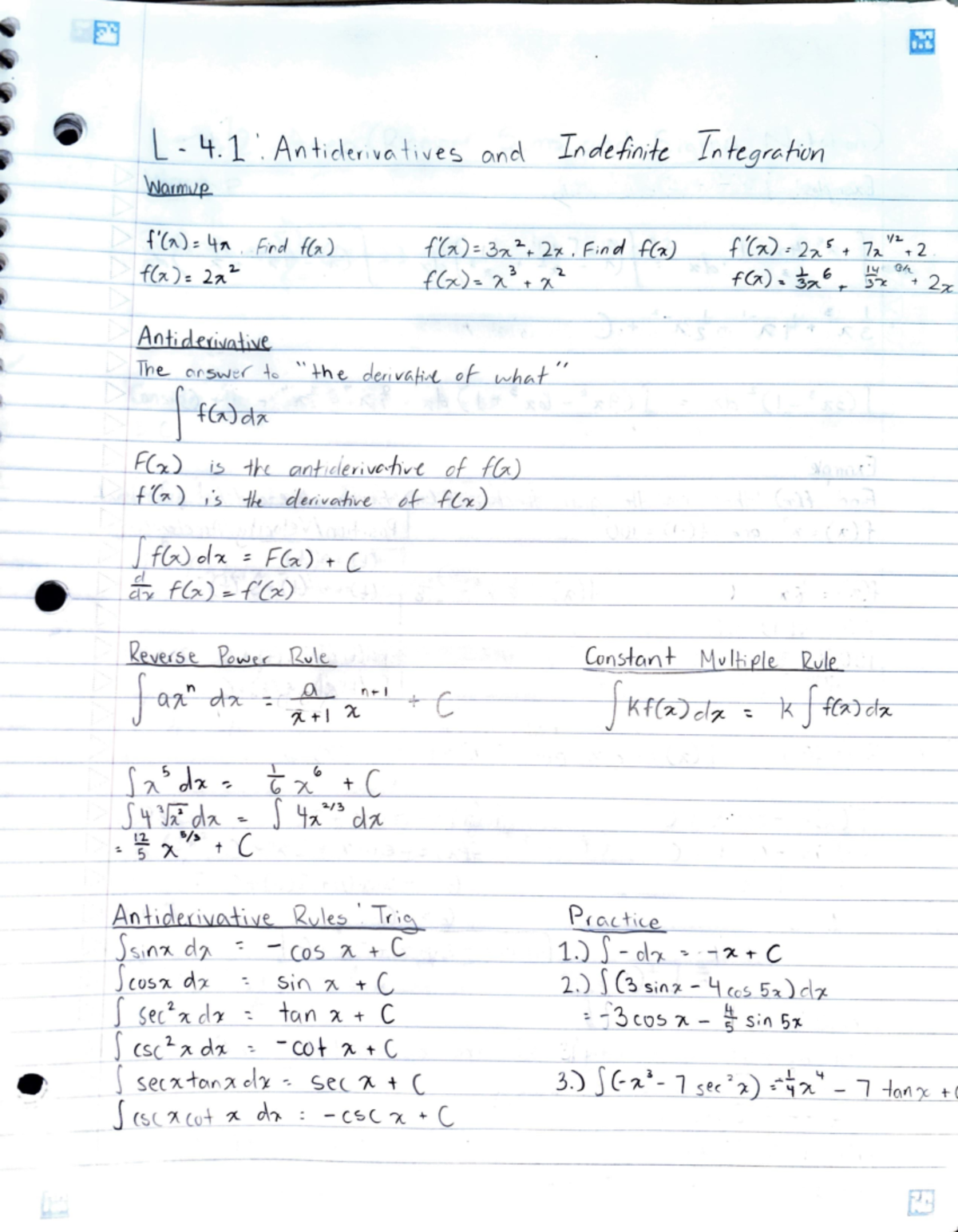 Adobe Scan Feb 4, 2024 - Area (Riemann Sums and Sigma Notation) - l ...