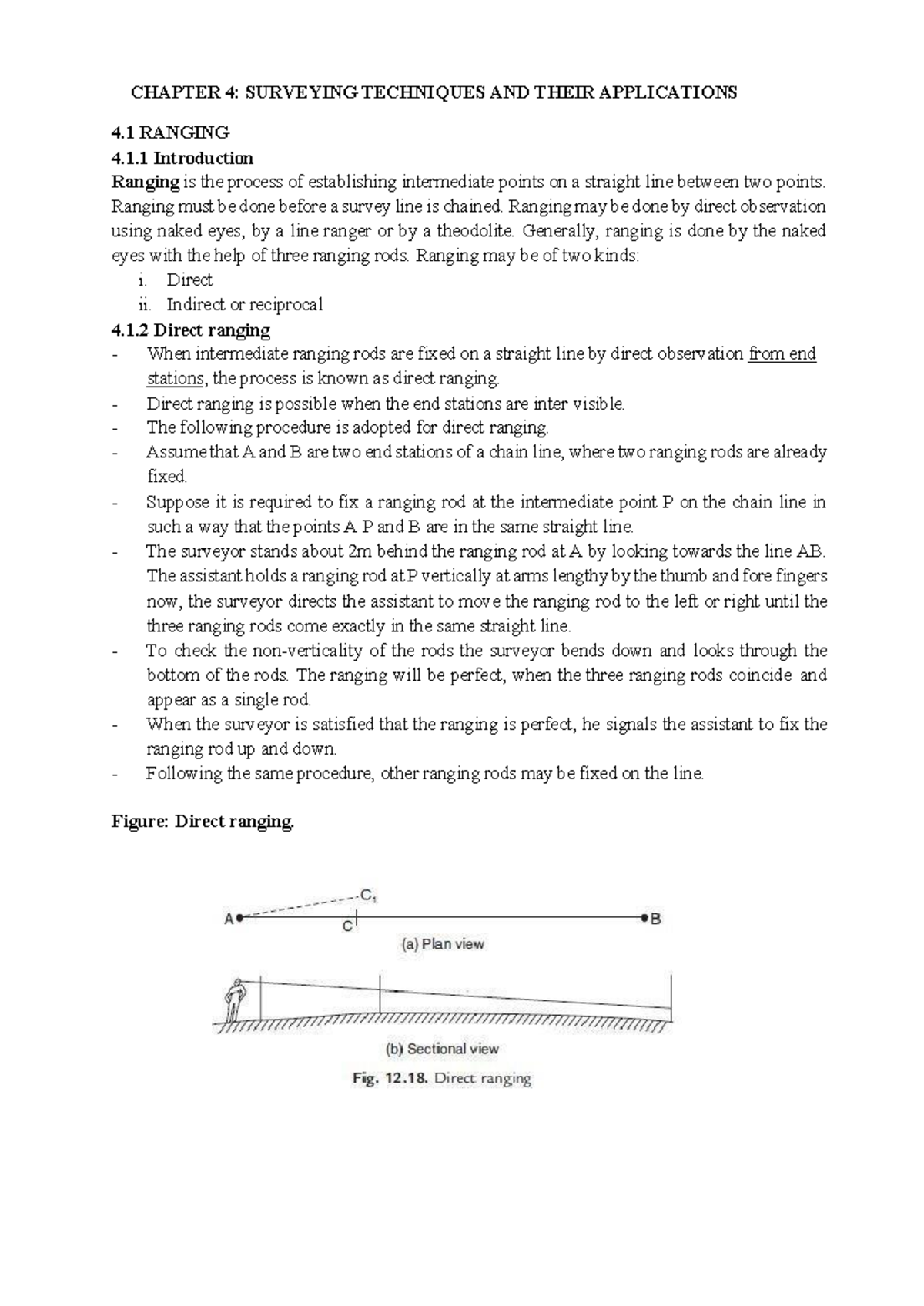 Topic 4 and 5 Survey techniques - CHAPTER 4: SURVEYING TECHNIQUES AND ...