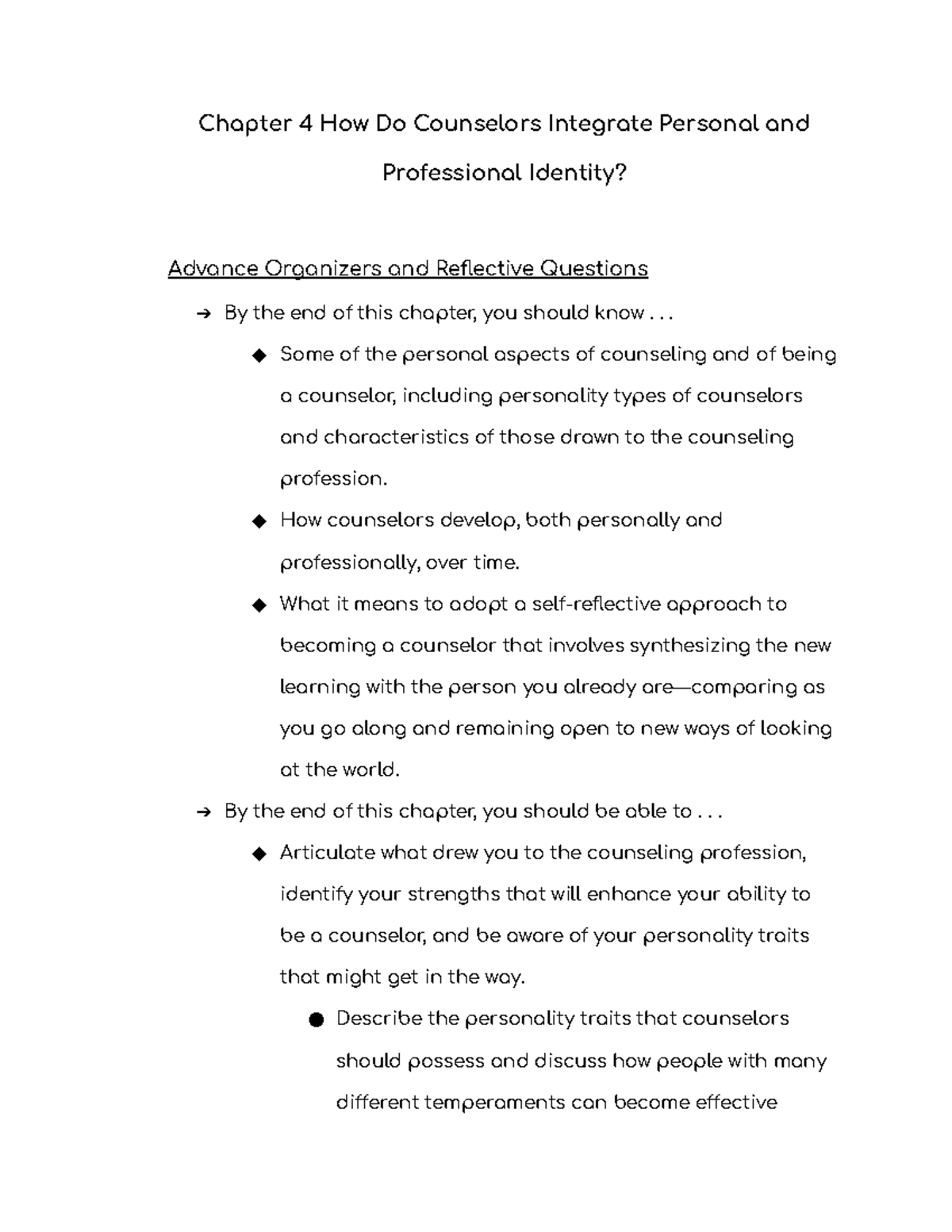 How Do Counselors Integrate Personal and Professional Identity ...