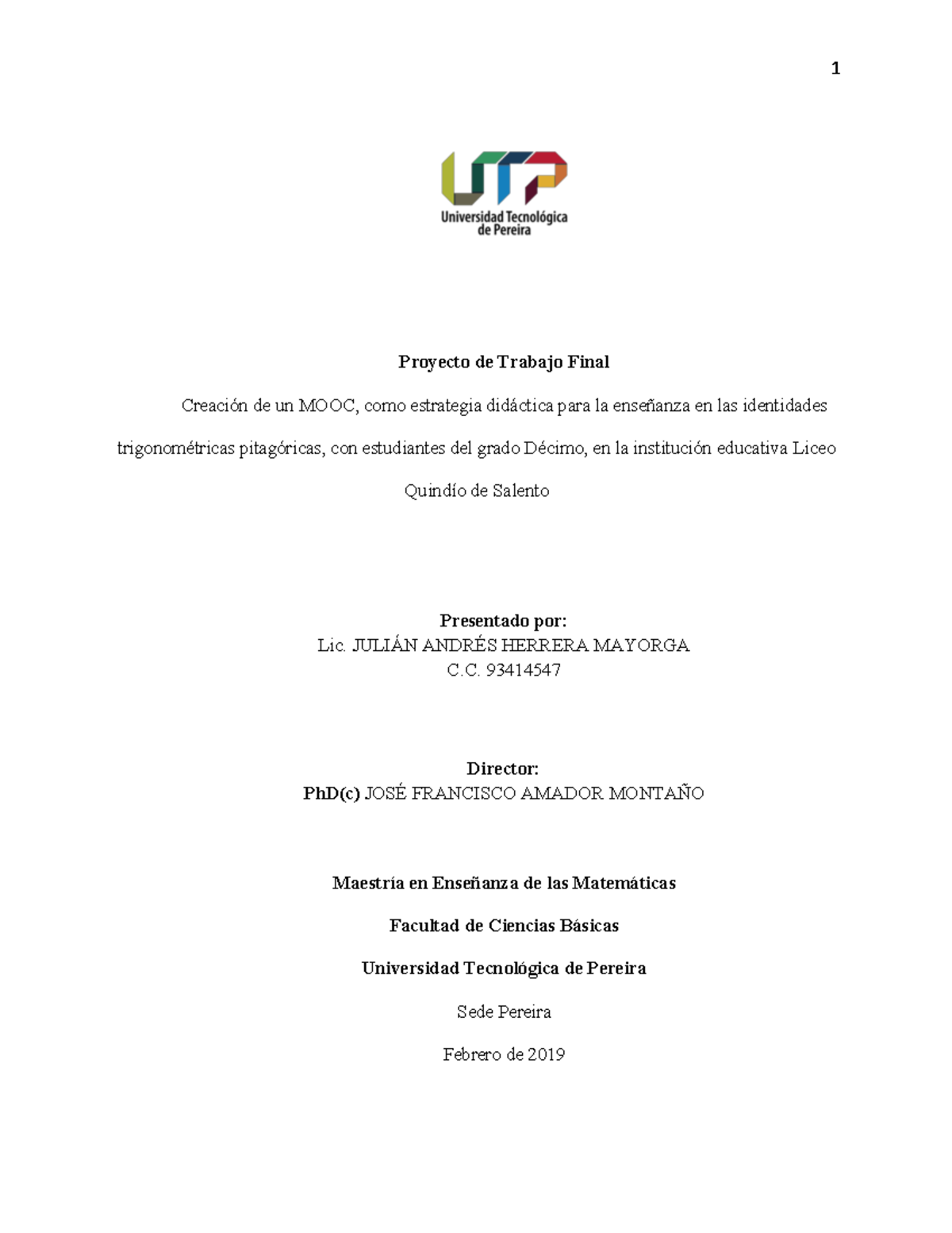 T371.33 H565 - sistemas - Proyecto de Trabajo Final Creación de un MOOC, como estrategia ...