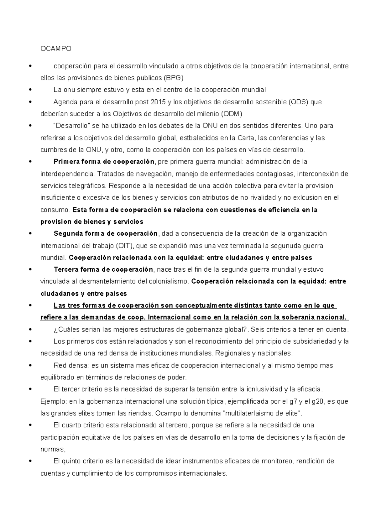 Resumen Ocampo - OCAMPO cooperación para el desarrollo vinculado a ...