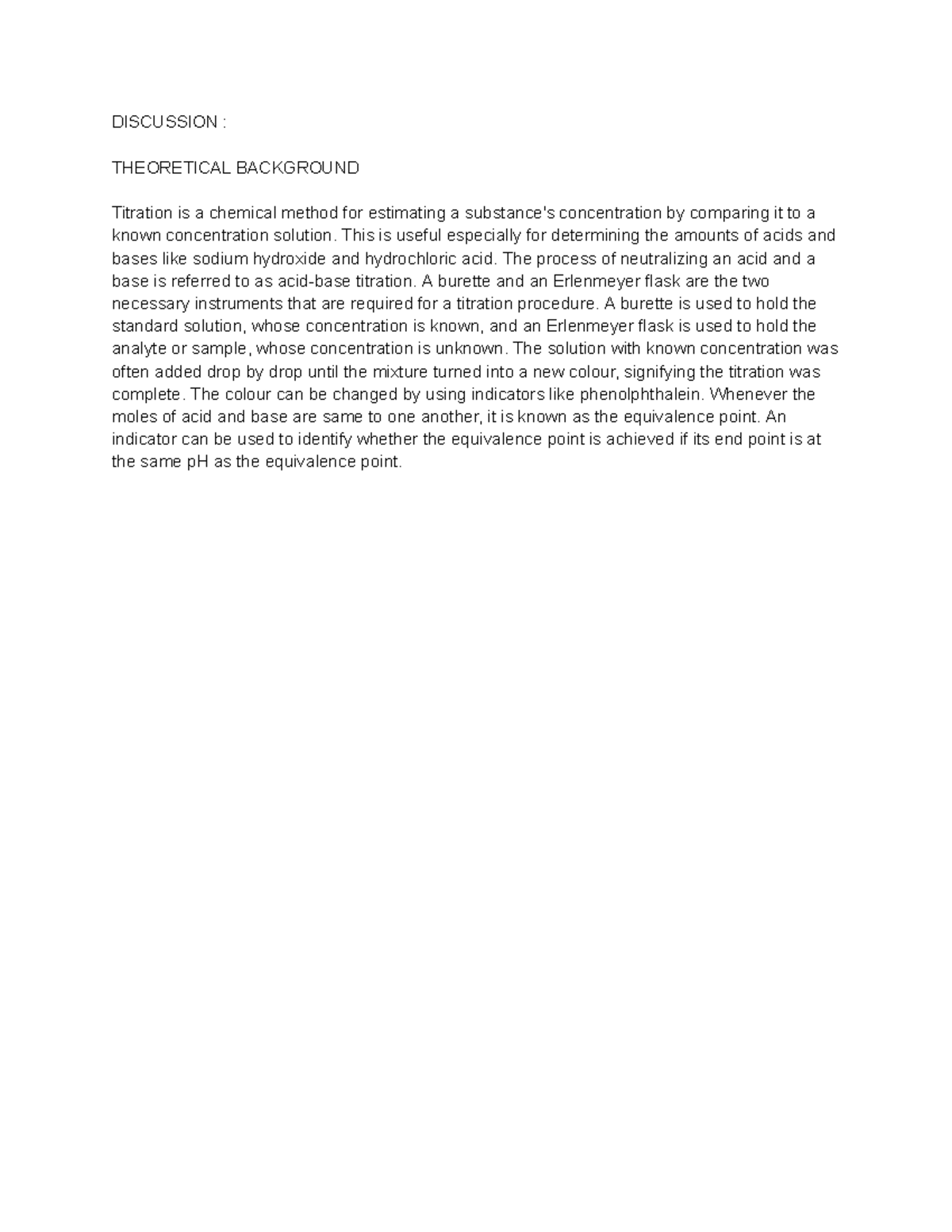 Untitled document - Theoretical,interpretation and safety - DISCUSSION ...