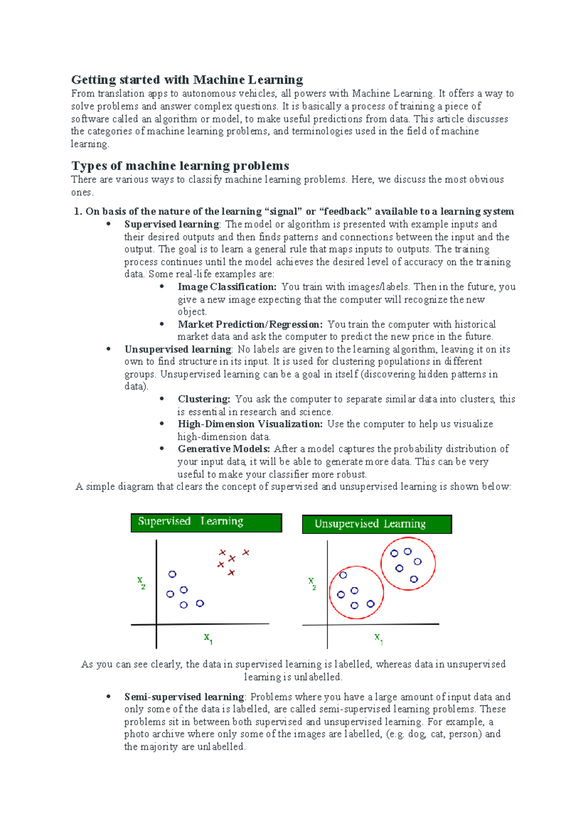 What is Machine Learning - Getting started with Machine Learning From translation apps to ...