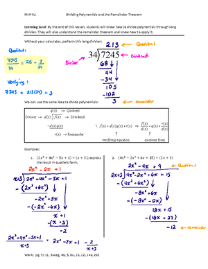 Compound and Double Angles notes - Studocu