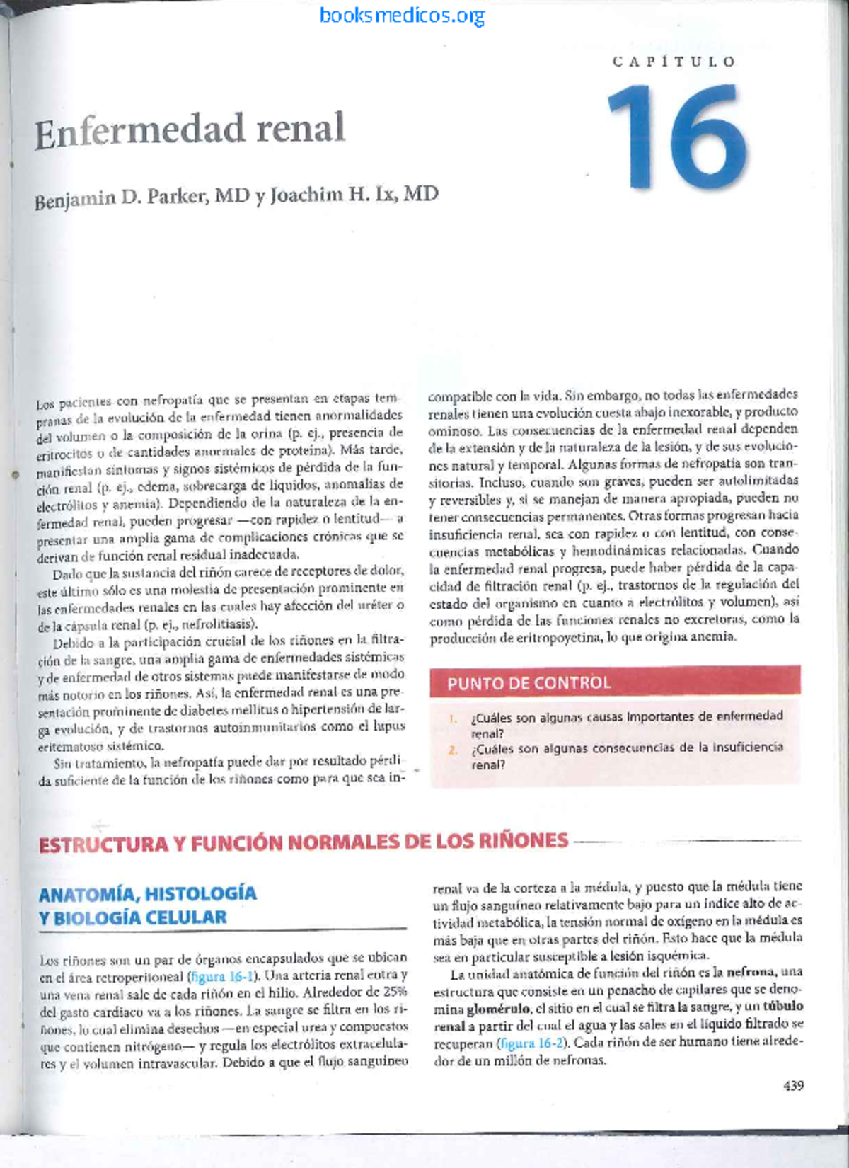 CAP 16 ENFR Renal fisiopato - CAPÍTULO ####### Enfermedad renal ...