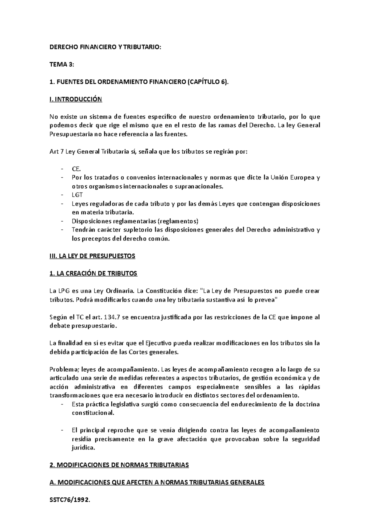 Copia De Seguridad De Derecho Financiero Y Tributario Derecho