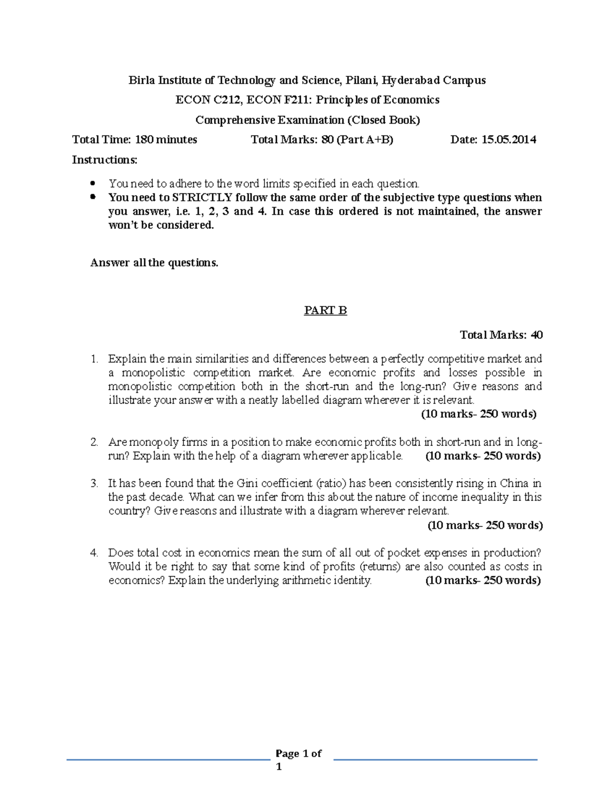 POE + part + B Paper - Birla Institute of Technology and Science ...