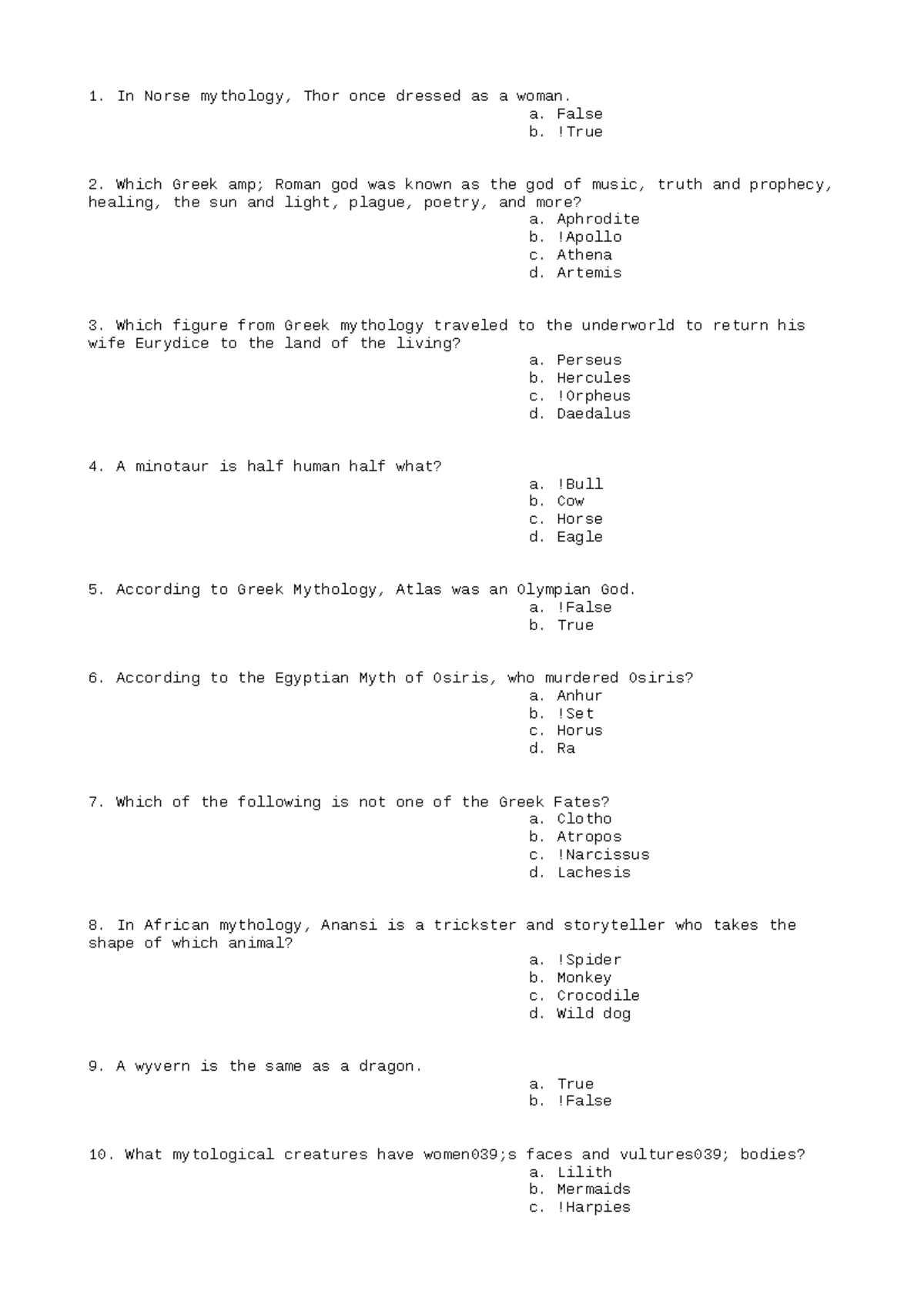 CPE143-Problems-3 - practice - In Norse mythology, Thor once dressed as ...