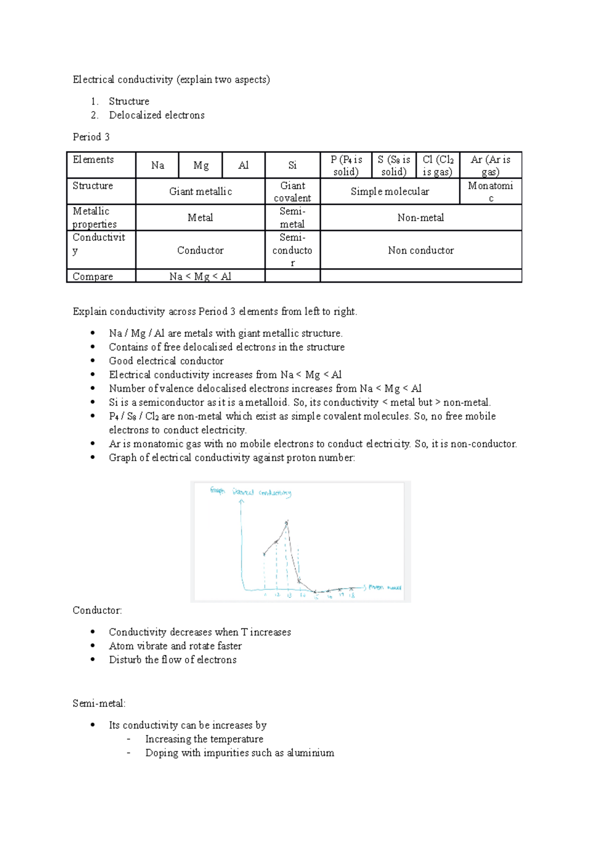 Electrical Conducticity, Ionisation Energy 15062021 - Electrical ...