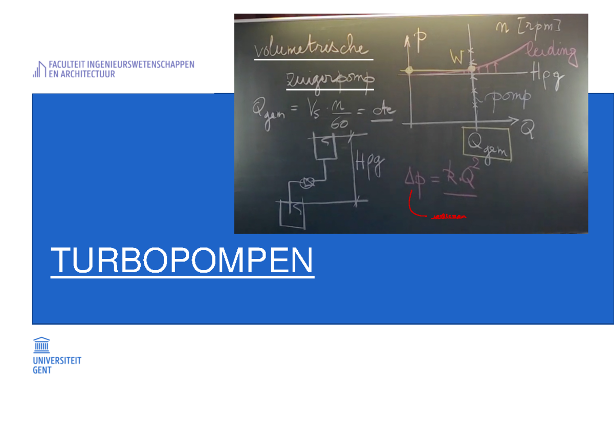 2020 - les 05 - turbopompen - TURBOPOMPEN Cveniuzen O 2 VERGELIJKING ...