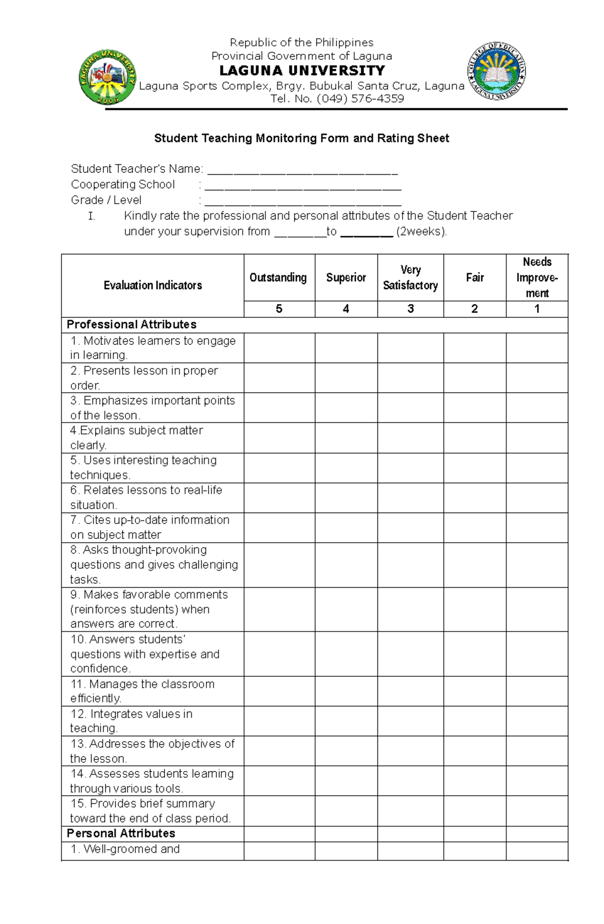 Student- Monitoring- Sheet -Name-Program-Block-2weeks-date-1 - Republic ...