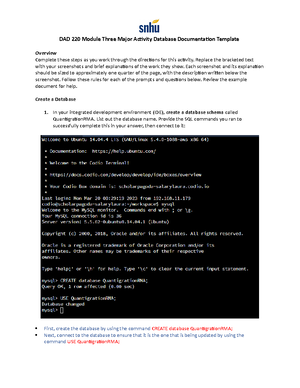 HIM 220 Module 3-1 Worksheet Data Dictionaries - HIM 220 Module 3 ...
