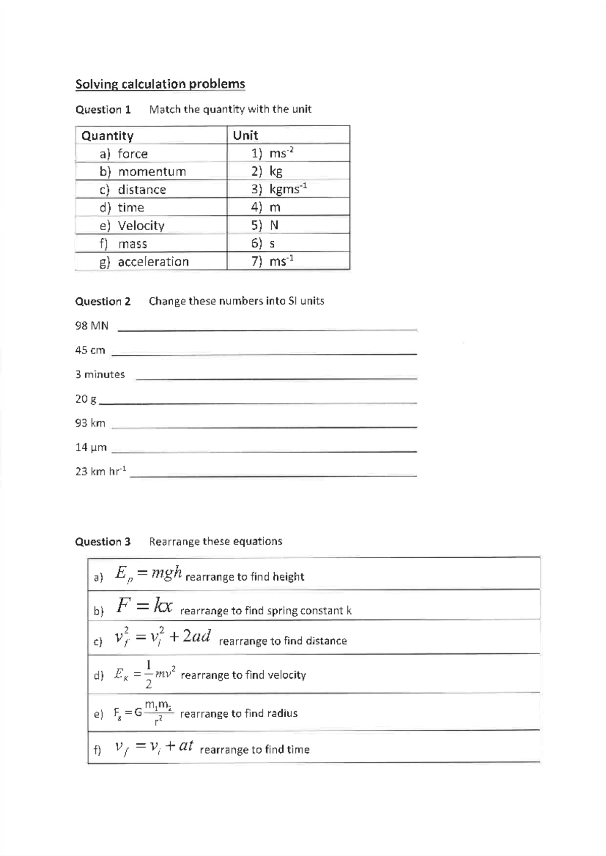 How to solve calculation questions problems - Cellular Biology - Studocu
