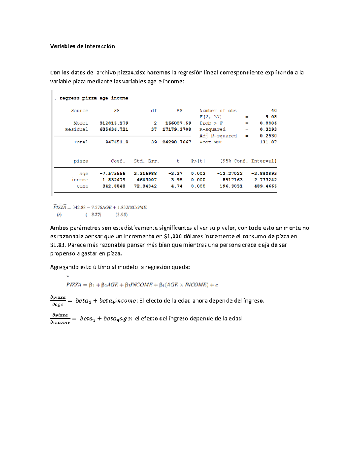 Variables de interacción - Warning: TT: undefined function: 32 Warning: TT: undefined function ...
