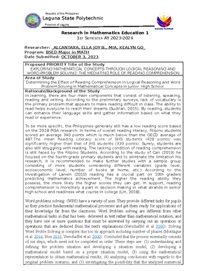 Detailed Lesson PLAN IN Mathematics 9 (trigo) - DETAILED LESSON PLAN IN ...