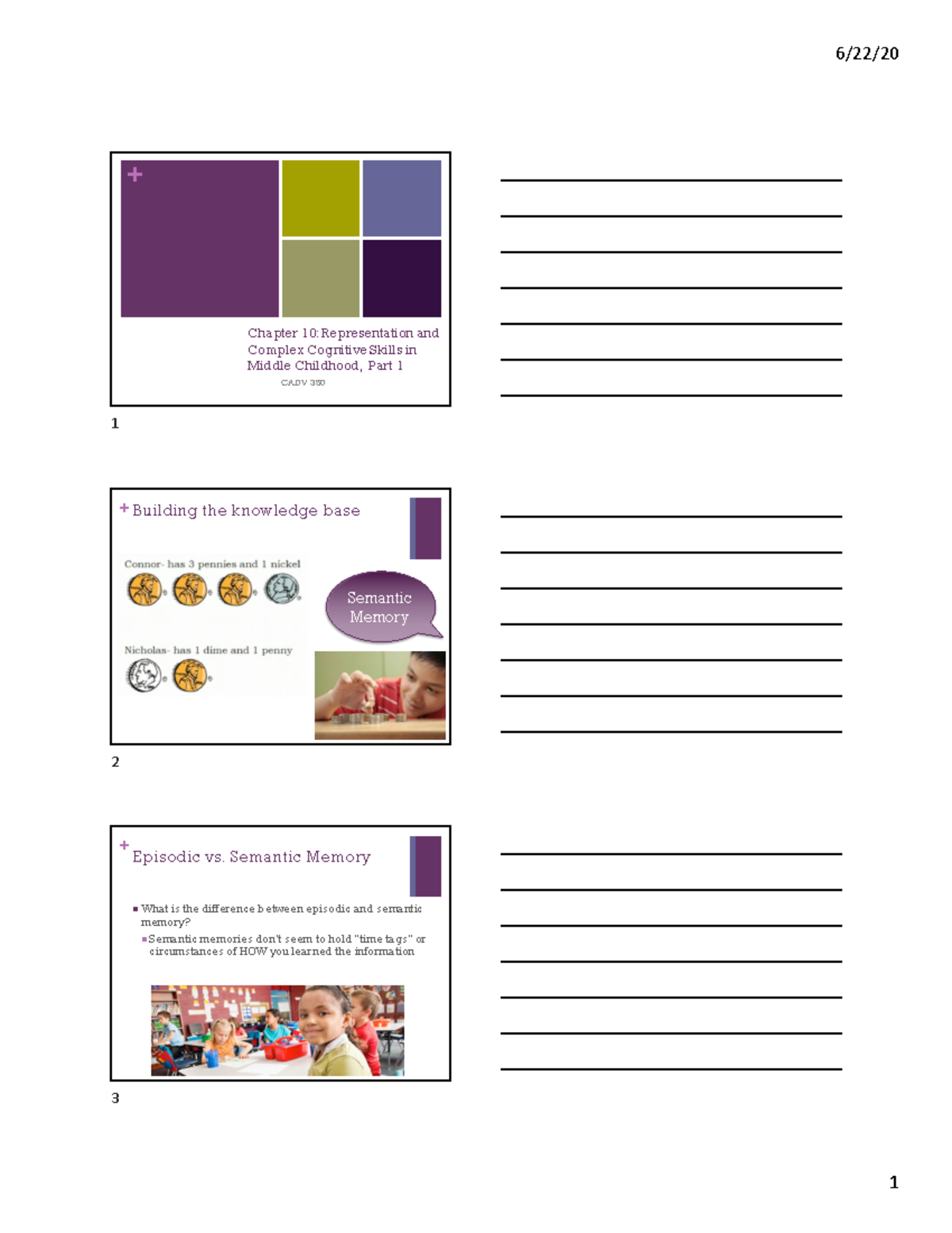 File - classwork/ slides in class - + Chapter 10: Representation and ...