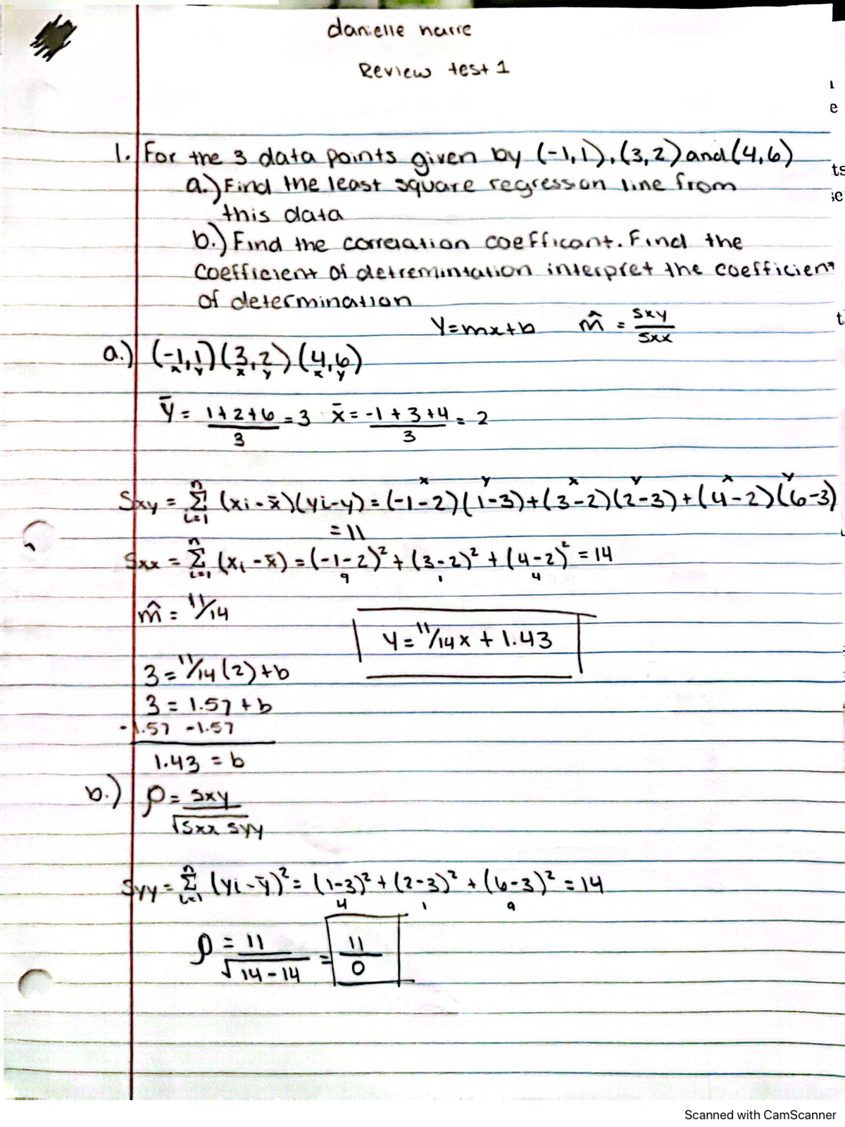 Math test 1 review - Notes for exam 1 - MATH 151 - Studocu