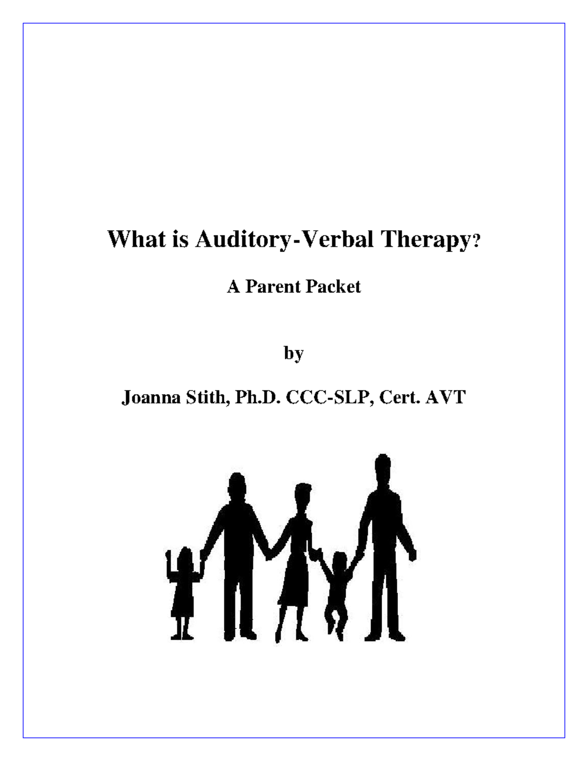 What is auditory verbal therapy cochlear implant - What is Auditory ...