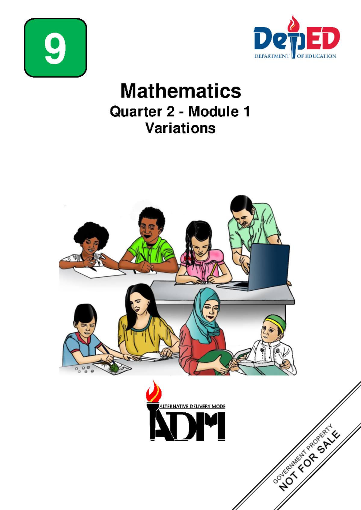 Mathematics 9 Q2-M1 Variations - Mathematics Quarter 2 - Module 1 ...