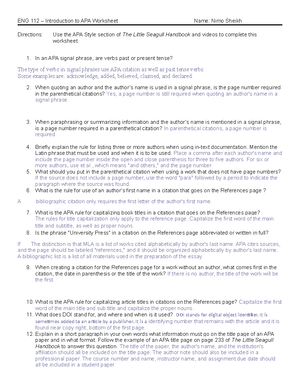 Late assigment - essay - ENG 112: Let’s Talk – Chapter 8: Arguing ...
