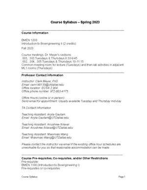 HW9A Bailey Ross - Bailey Ross HW9A BMEN 1208. The first tutorial that ...