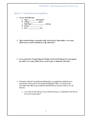 Tut 4 - Reproductive system nursing case scenarios - Week 7 – Tutorial 4 Case study 1 - Angela ...