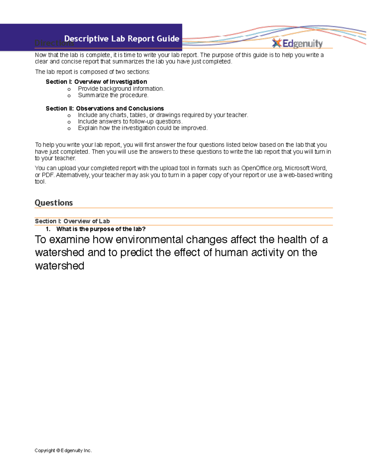 A9752f103bfe104d0e8ccdd6539f33a1 - Descriptive Lab Report Guide ...