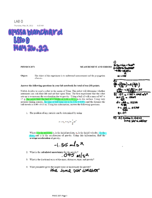 Microscopy Lab Assignment (2) - Lab 2 Microscopy Compound Light ...