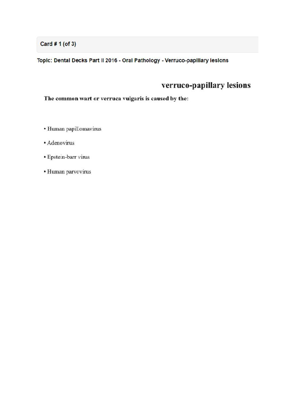 Vericu-papillary leisons - MSE442H1 - U of T - Studocu