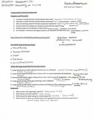 Pa radiology terminology and interpretation handout - Bad Bunch RESP ...