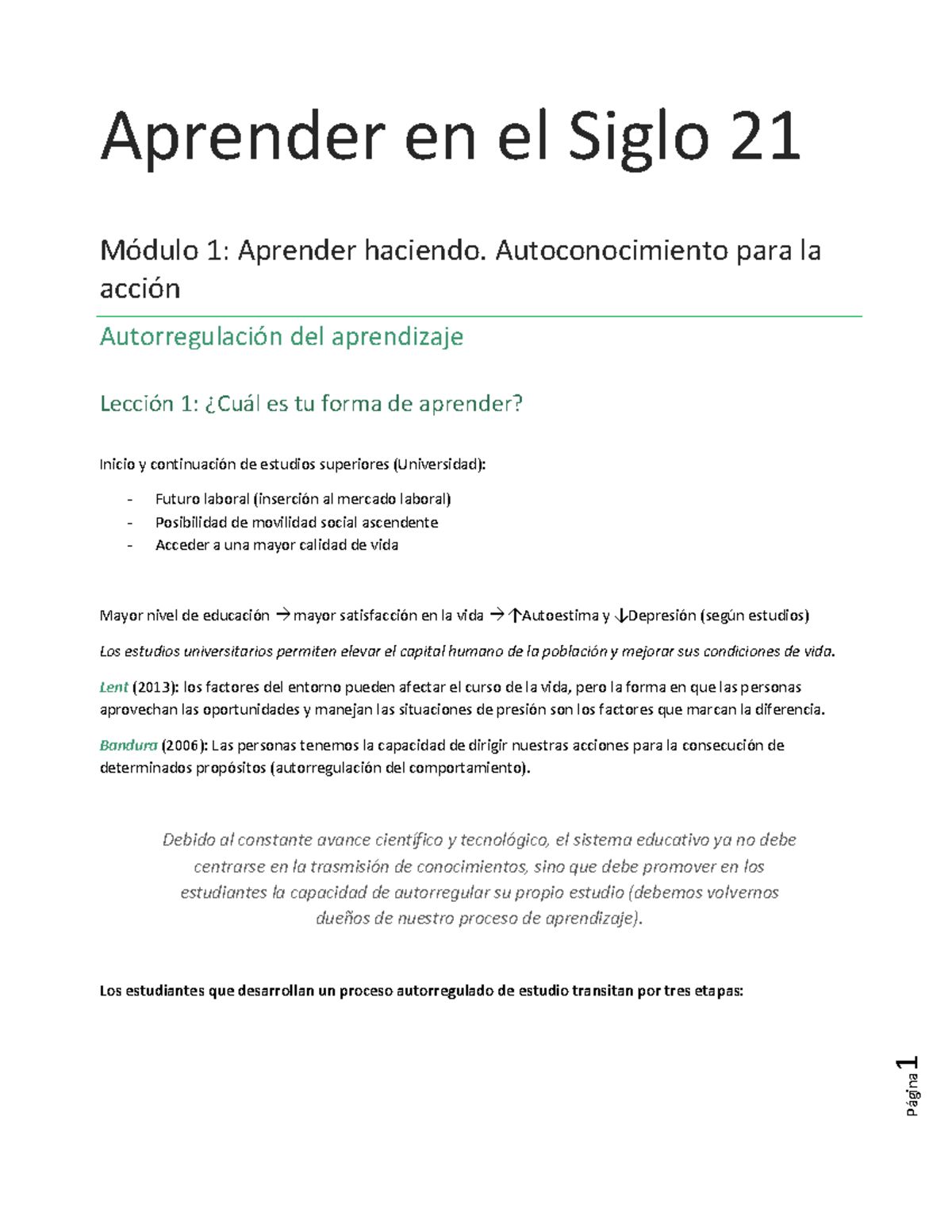 Aprender en S21 Resumen 202009 28 - Warning: TT: undefined function: 32 Warning: TT: undefined ...