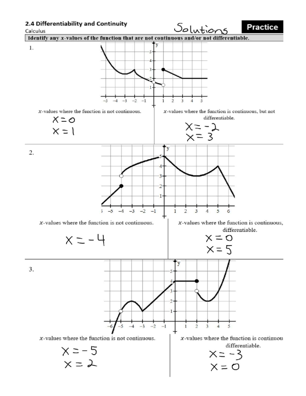 Calc 2 - Problems and solutions - Studocu