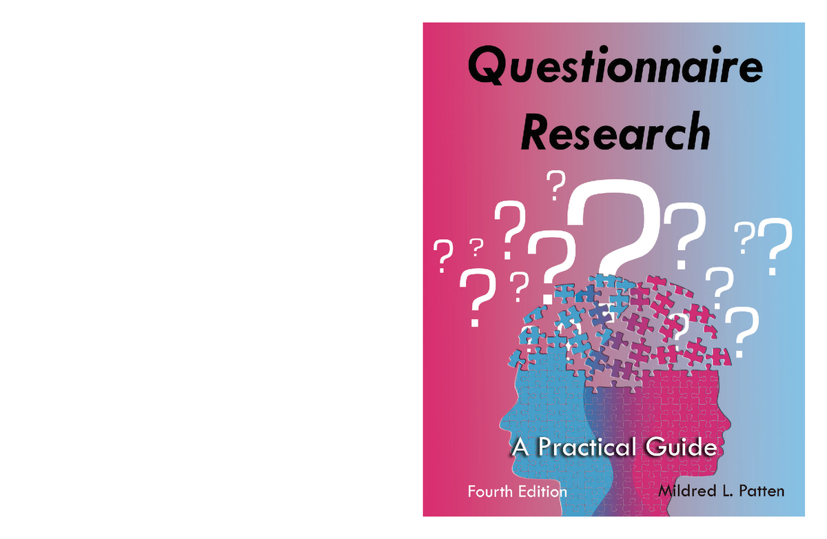 9781315265858 googlepreview - Questionnaire Research A Practical Guide ...