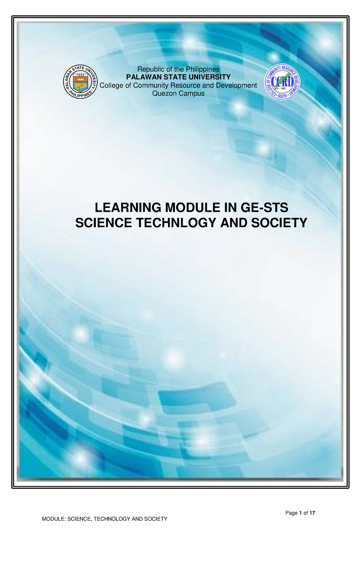 Module 9-10 - have a nice day ahead! - Page 1 of 17 Republic of the ...