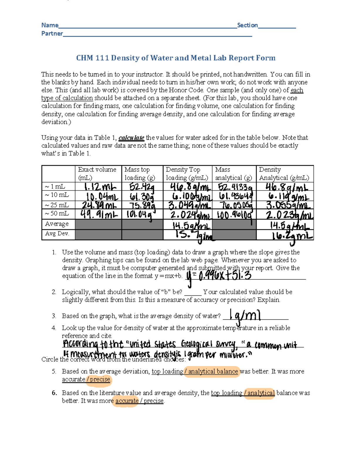 111Lab Density Water Metal RF+v2021 - - Studocu