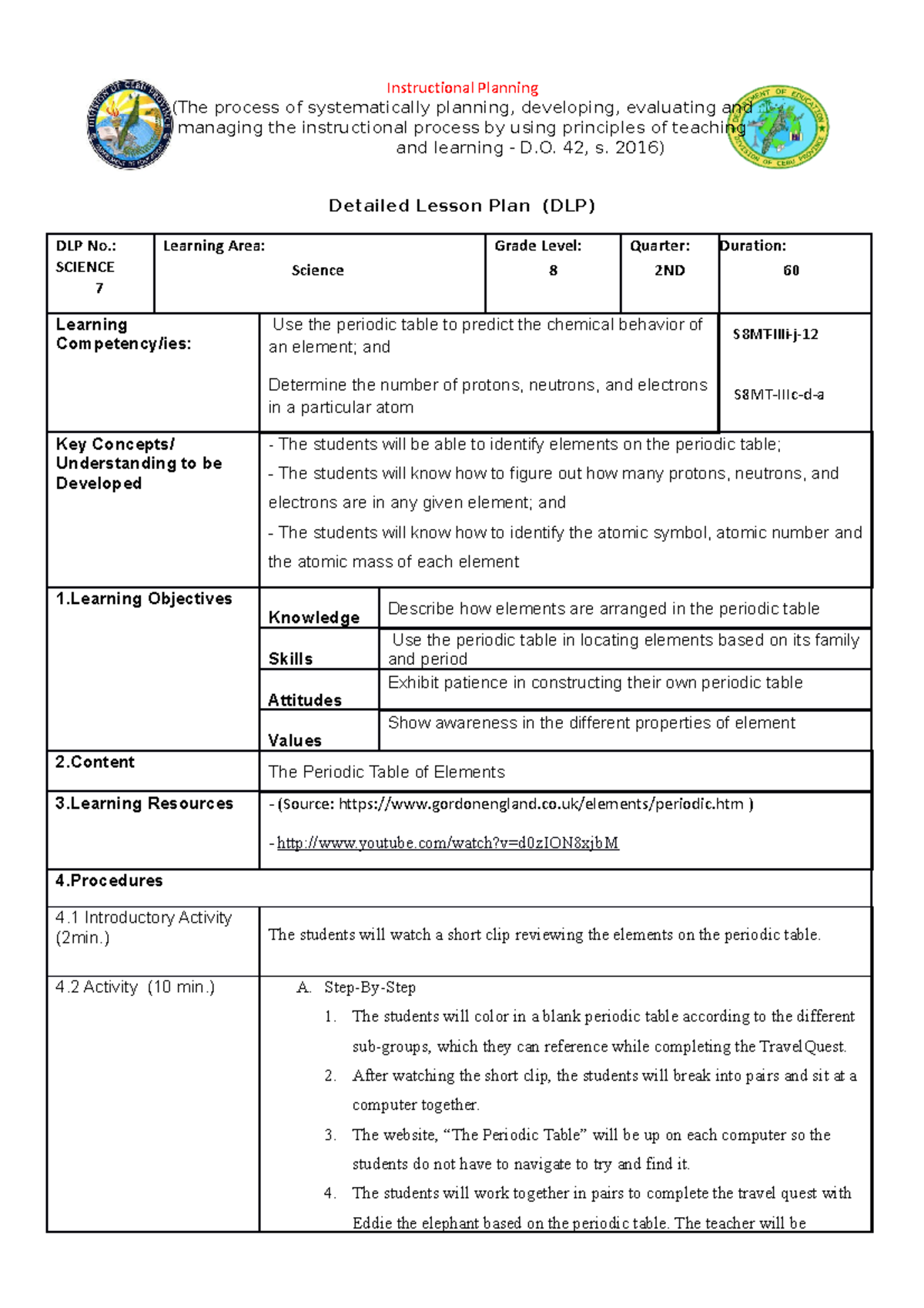 DLP- Science 8 - This notes is all about physics. - Instructional ...