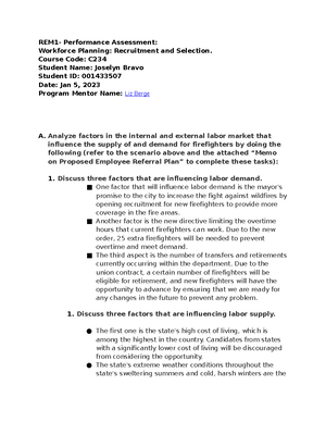 Task 2 - Workforce - Task 2 Assignment - Washington Governors ...