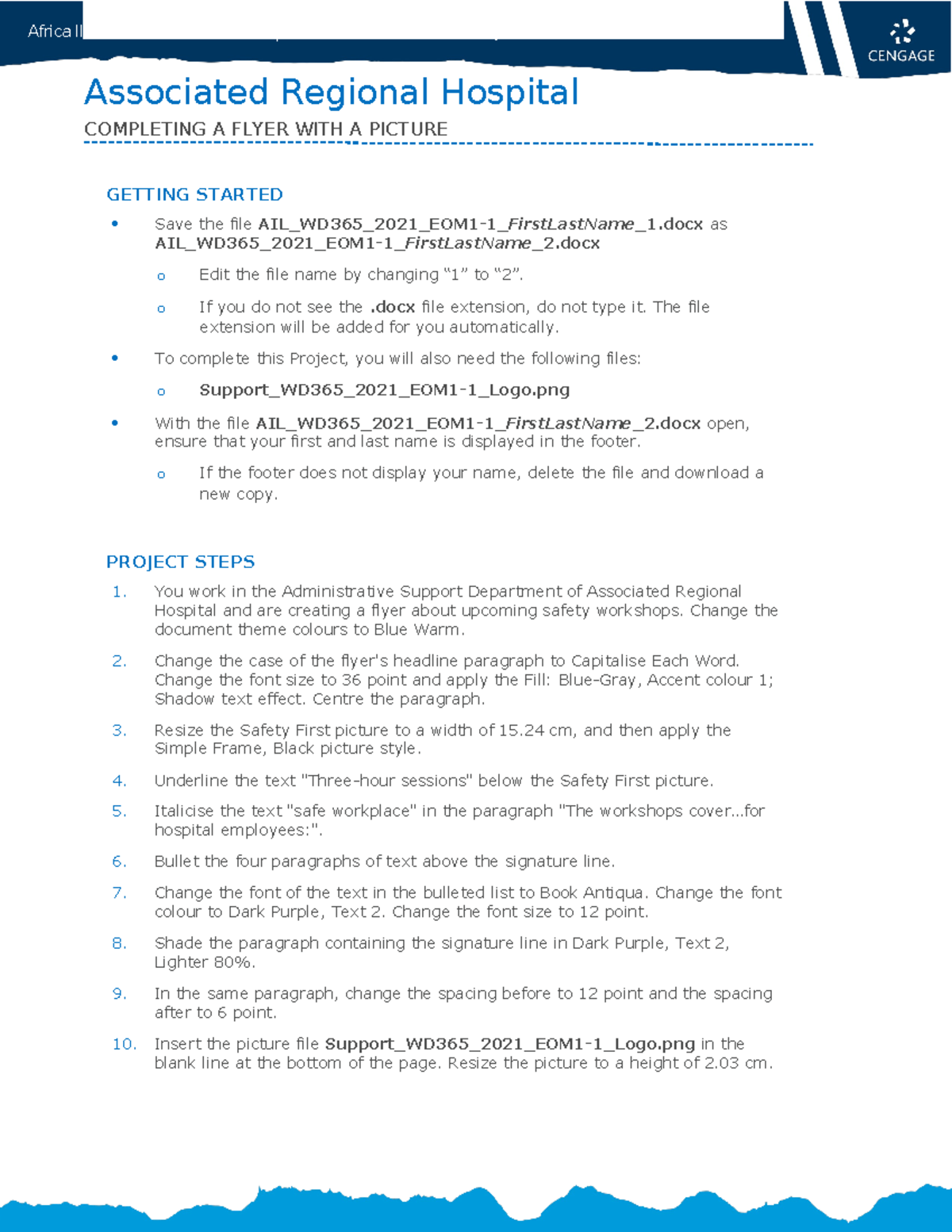 Instructions AIL WD365 2021 EOM1-1 - Africa Illustrated Word 365/2021 ...