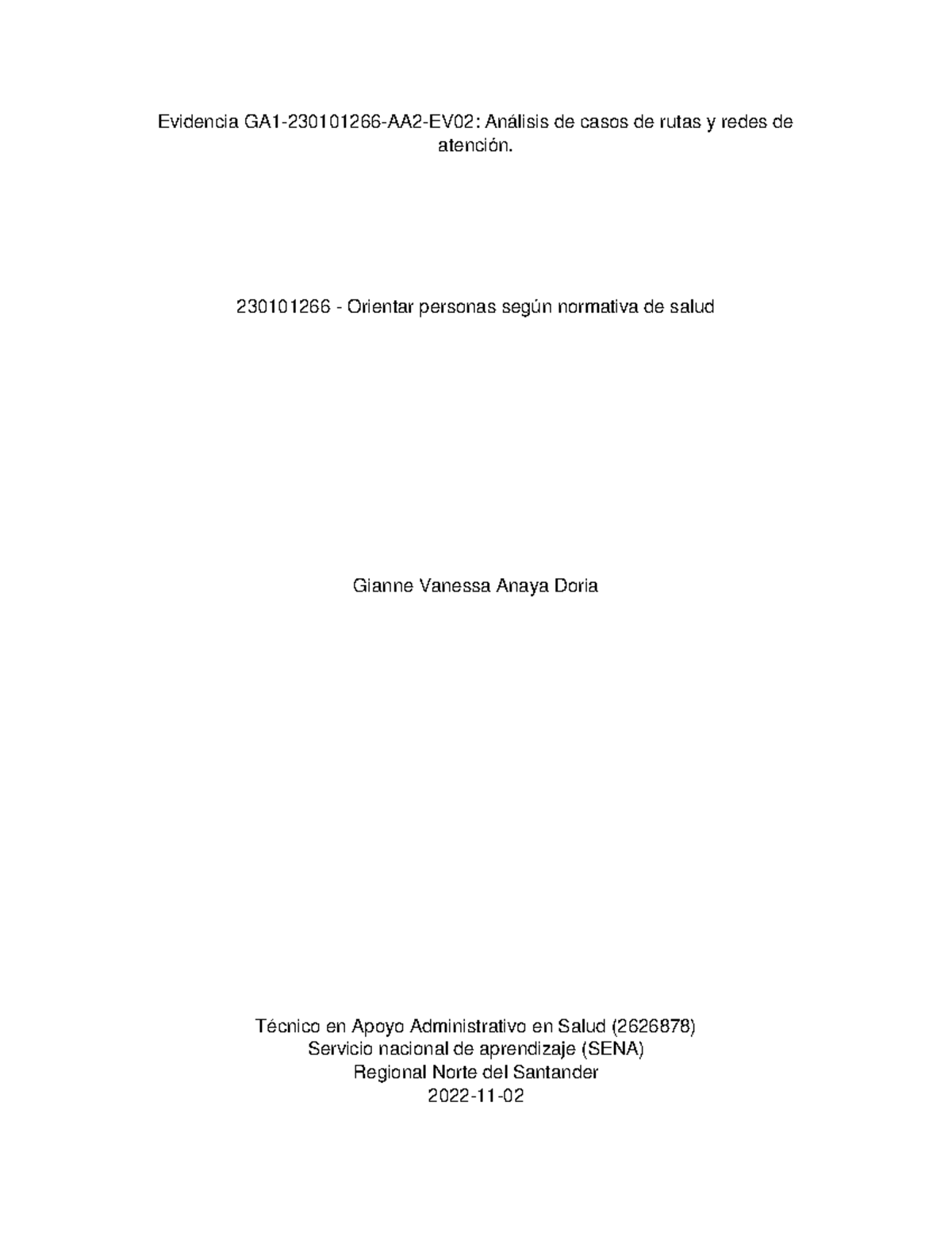 Annnlisisndencasosndenrutasnynredesndenatencinnnnvanessa 436362 ...